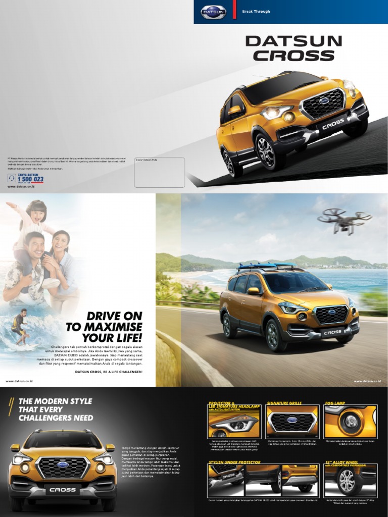 Brosur Datsun Cross 2018 PDF | PDF