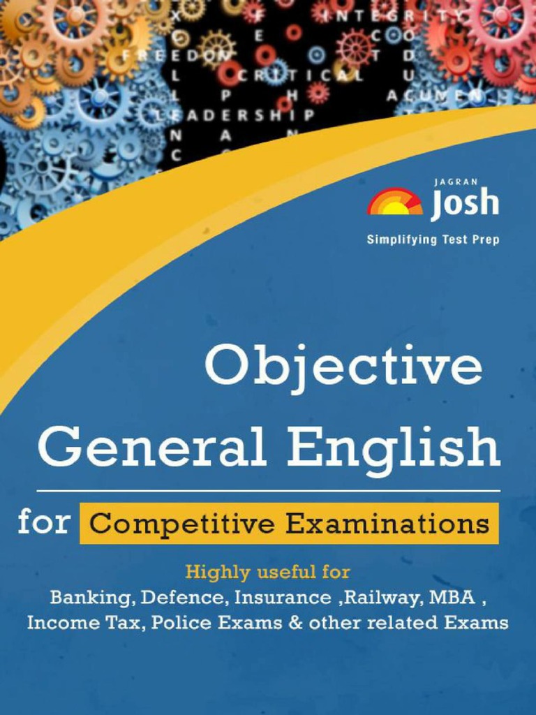 Objective General English For Competitive Examination - Jagran Josh | PDF