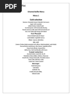 Gala Dinner Menu | PDF