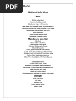 Gala Dinner Menu | PDF