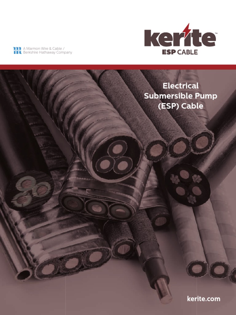Electrical Submersible Pump (ESP) Cable: A Marmon Wire & Cable ...