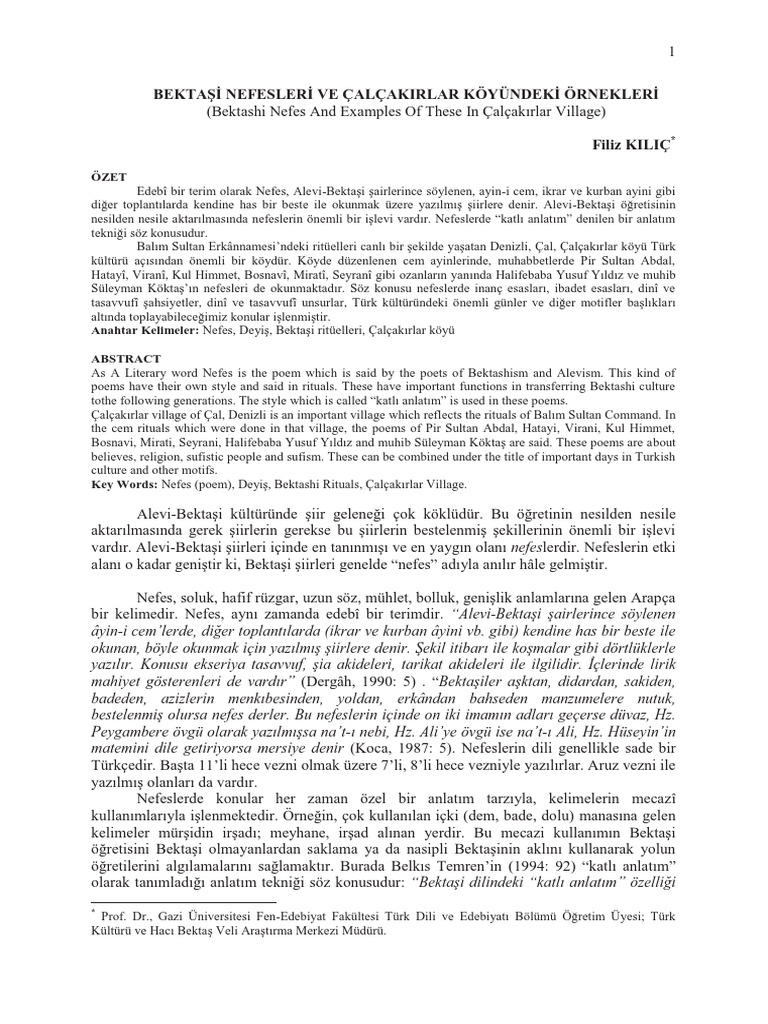 Seyid Nesimi Bilinmeyen Şiirleri | PDF