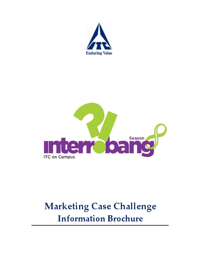 ITC Interrobang S8-Marketing Case Challenge - Information Brochure C | PDF | Identity Document ...