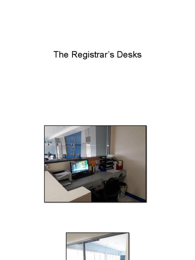 The Registrar | PDF