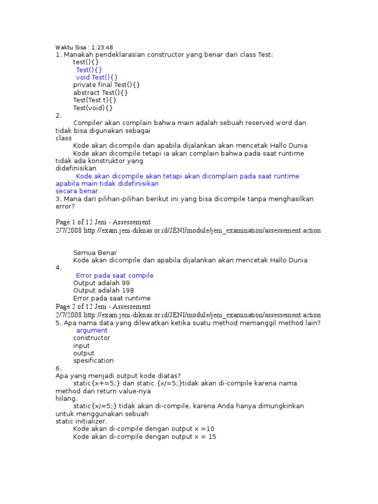 Modul-4 Java Class | PDF