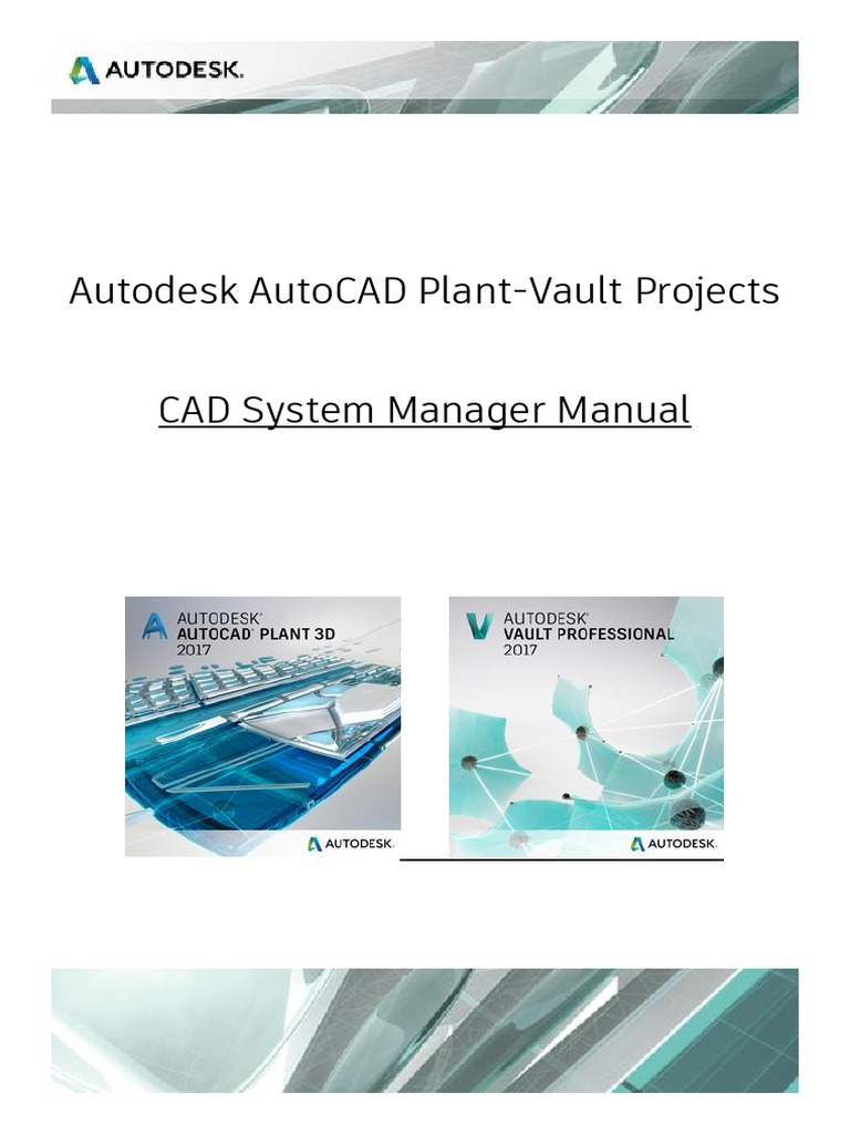 Autodesk AutoCAD Plant 3D - CAD System Manager Manual | Download Free ...
