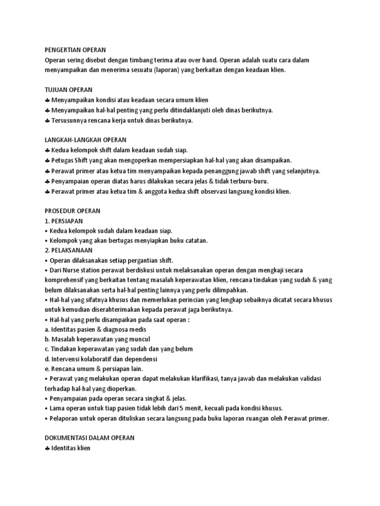 Pengertian Operan | PDF | Sains & Matematika