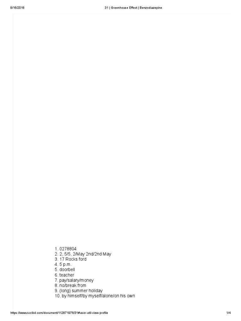 Greenhouse gases quiz answers | PDF | Nature