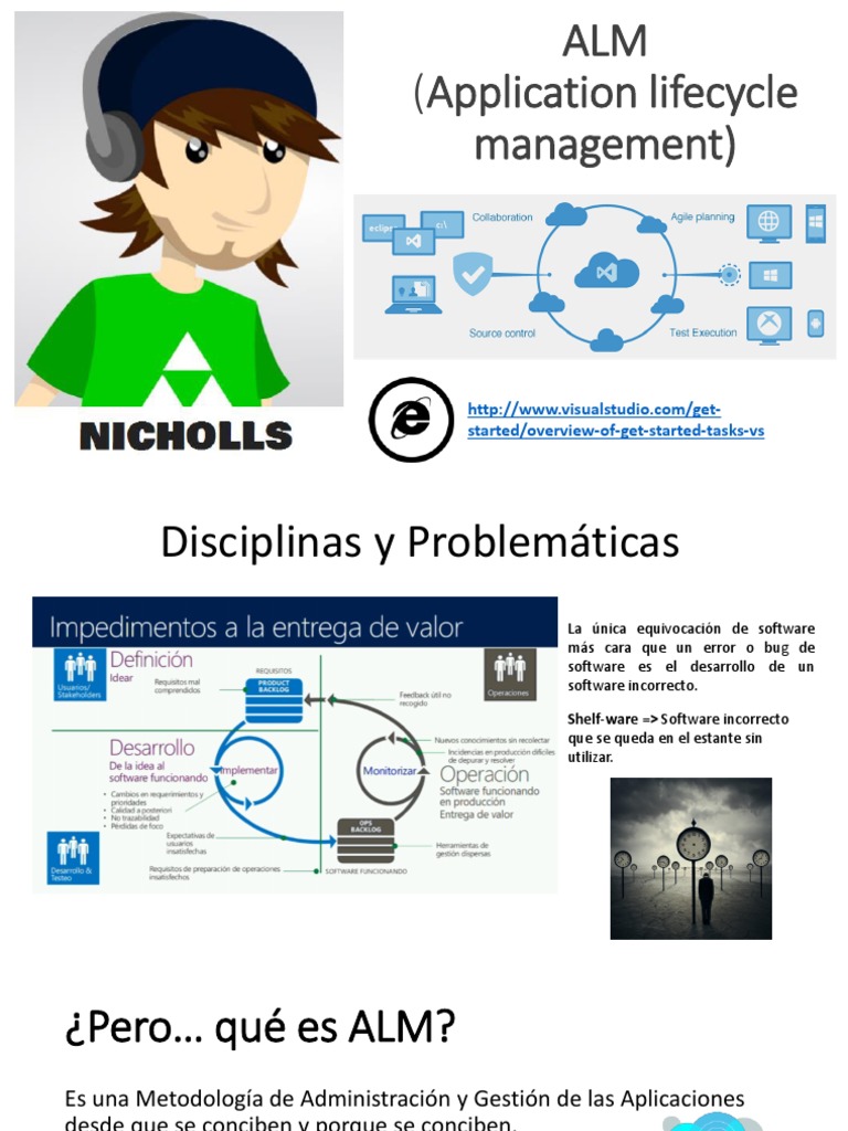 ALM | PDF | Scrum (desarrollo de software) | Software