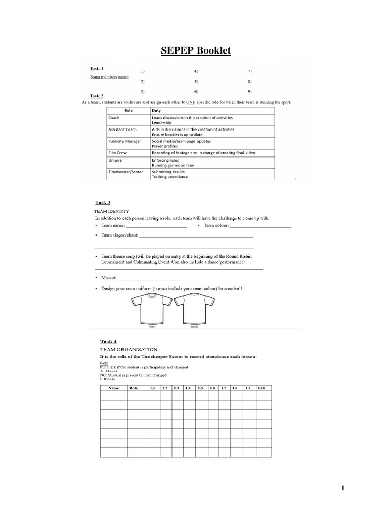 Sepep Booklet | PDF | Understanding | Reason