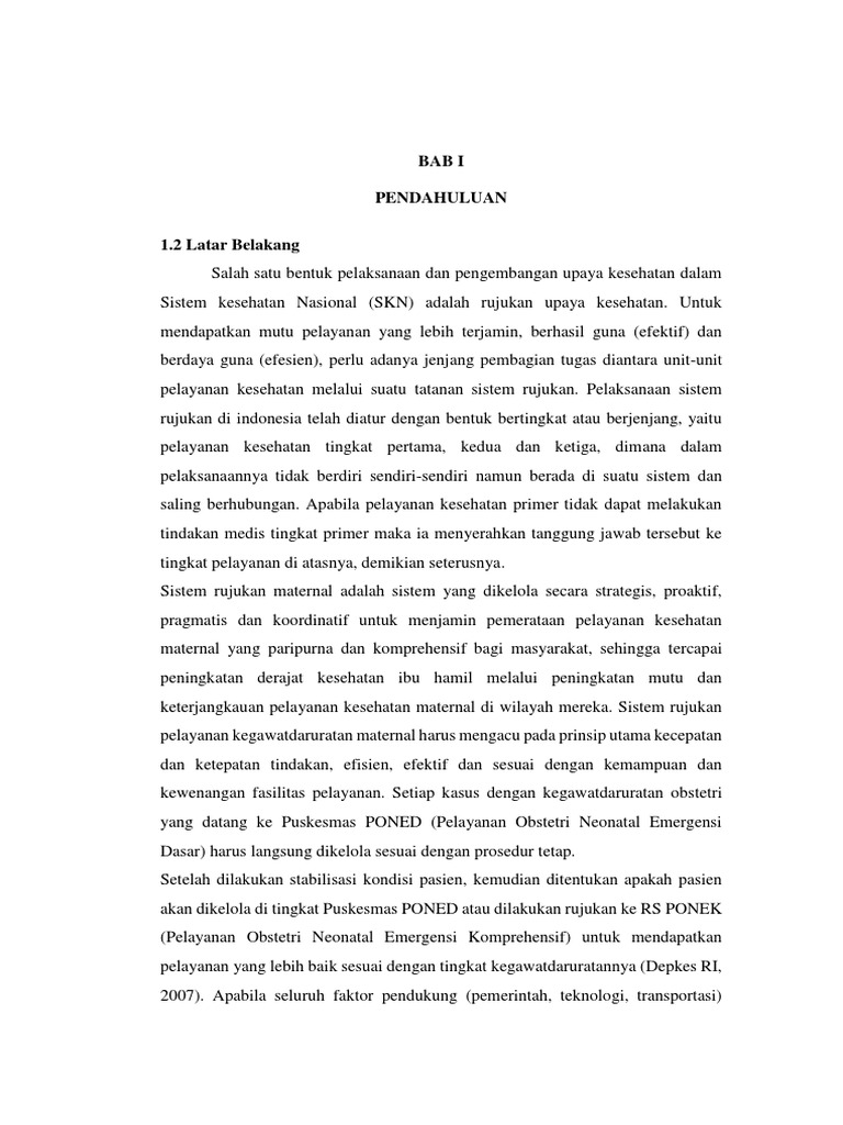 Contoh Kasus Rujuk Jadi | PDF