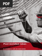 Hilti - Post-Installed - Rebar - Design - Manual - 2019 | PDF | Strength Of Materials | Concrete