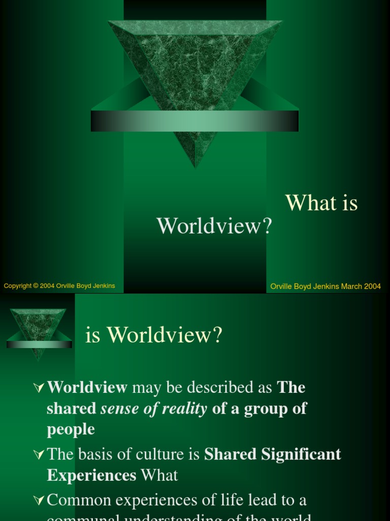 What Is Worldview | PDF | World View | Identity (Social Science)