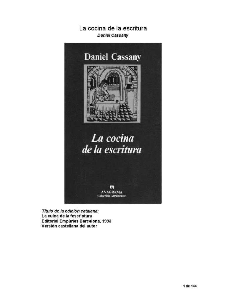 Daniel Cassany | PDF