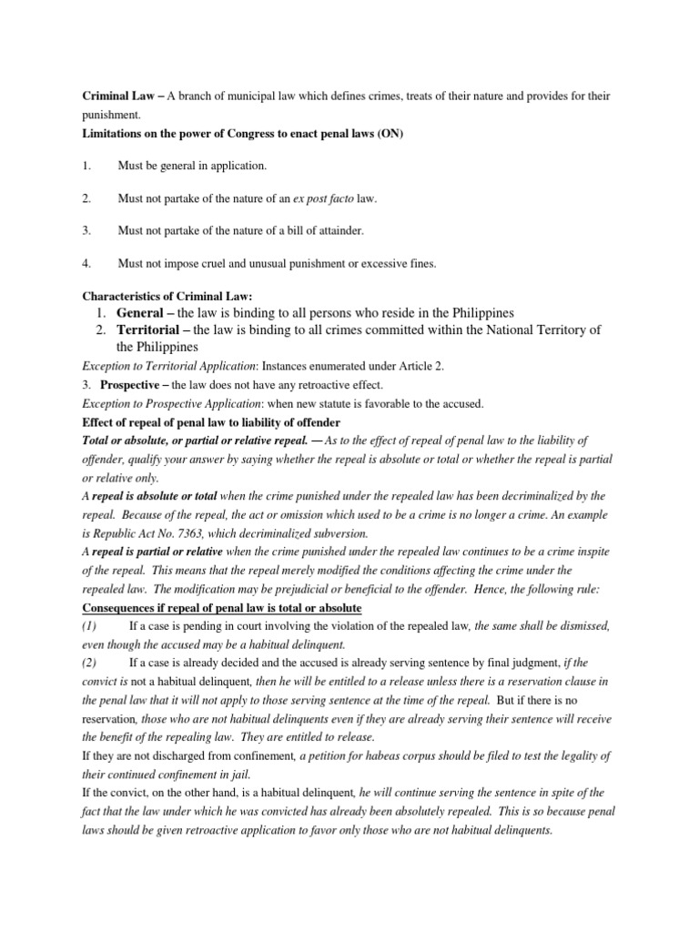 Criminal Law Basics (40 | PDF | Conspiracy (Criminal) | Criminal Law