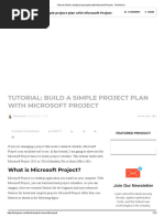 MS Project Actual Vs Planned % Complete - NIK'S PROJECTS | PDF ...