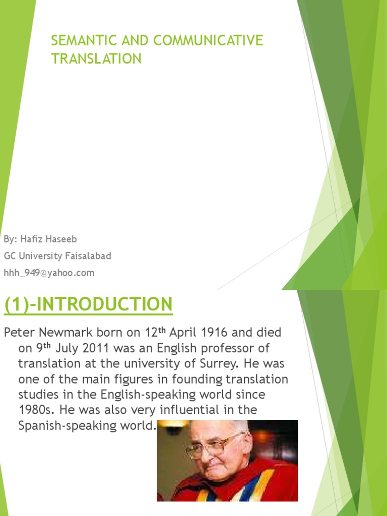 Semantic and Communicative Translation 150201013043 Conversion Gate02 ...