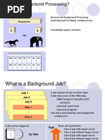 SAP Background Job Processing Guide | PDF | Scheduling (Computing ...
