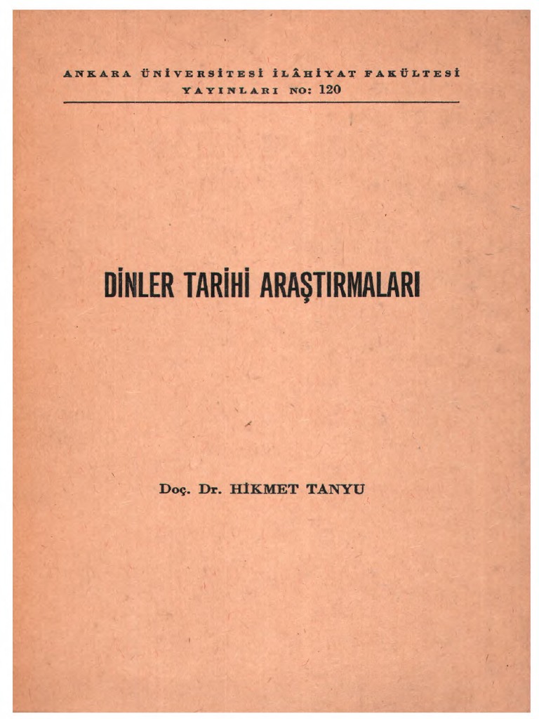 Dinler Tarihi | PDF