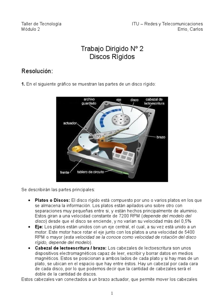 Disco Rigidos | PDF | Disco duro | Ingeniería Electrónica