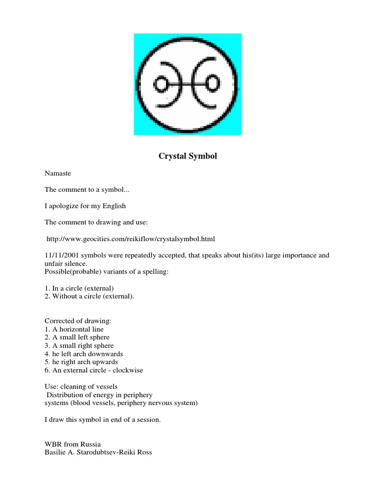 Crystal Symbol | PDF