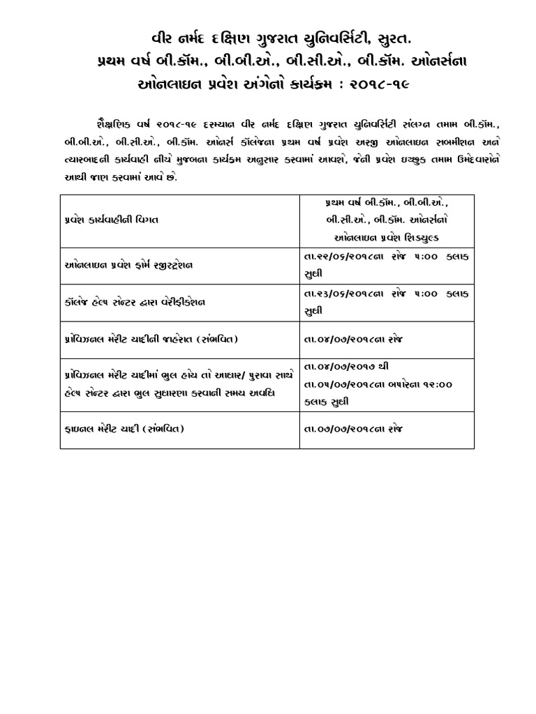 Revised BBA BCA BCOM PDF | PDF