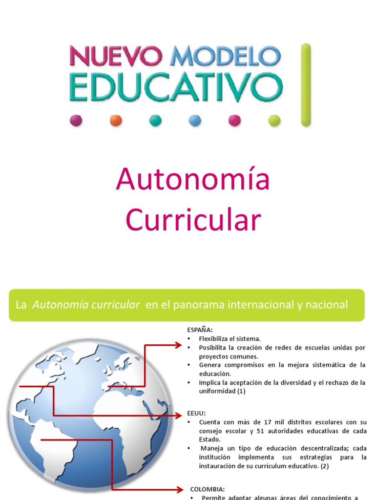 Autonomia Curricular | PDF | Educación primaria | Educación de la ...