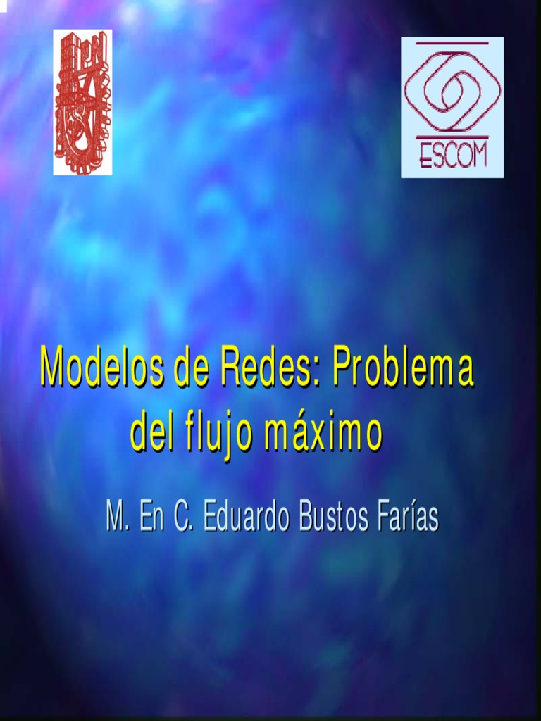 21 Flujo Maximo PDF | PDF | Vértice (teoría de grafos) | Relaciones ...