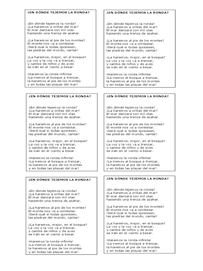 Poema Octavo. | PDF | Ocio