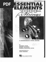 Essential Elements Cello PDF | PDF