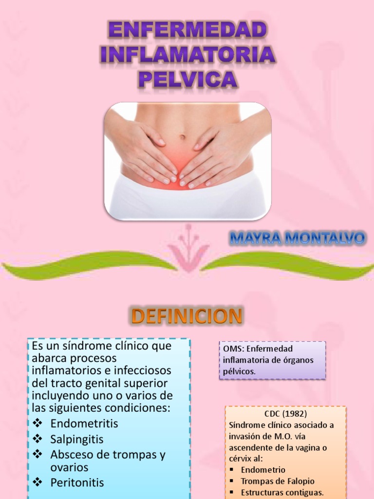 Enfermedad Pélvica Inflamatoria: Diagnóstico y Tratamiento | PDF ...