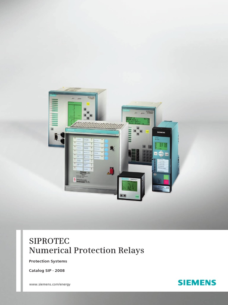 SIPROTEC Numerical Protection Relays - 2008 - A2 - en 1020 Page | PDF ...