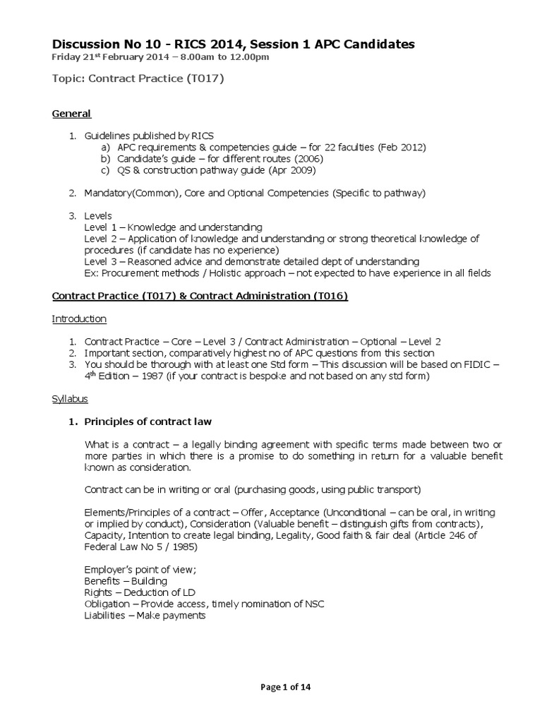 Contract Practice CPD 21 02 2014 PDF | PDF | Arbitration | Insurance