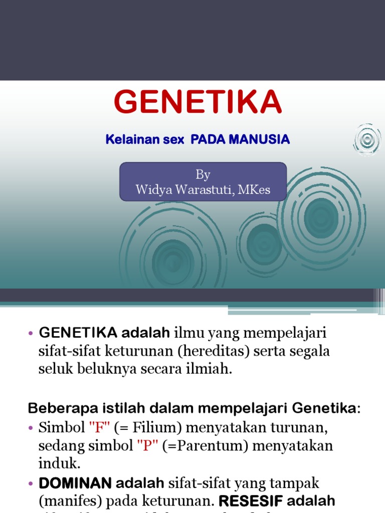 Kelainan Sex Genetik Pdf