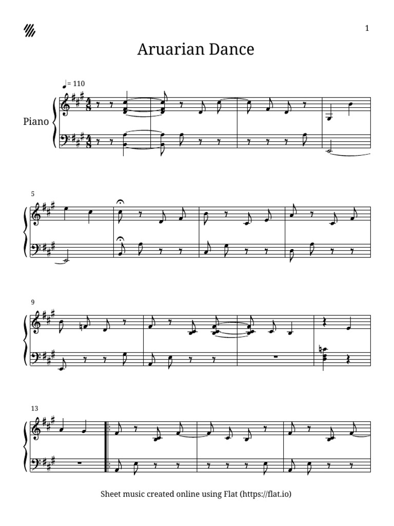 Aruarian Dance | PDF | Performing Arts | Sound