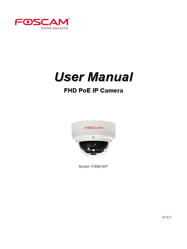 User Manual For FI9961EP - V1.0.7 - English | PDF | Port (Computer Networking) | Domain Name System