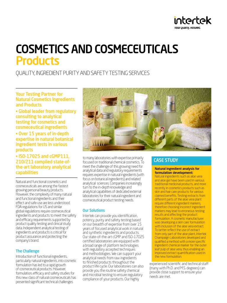 Cosmetics and Cosmeceuticals | PDF | Cosmetics | Laboratories