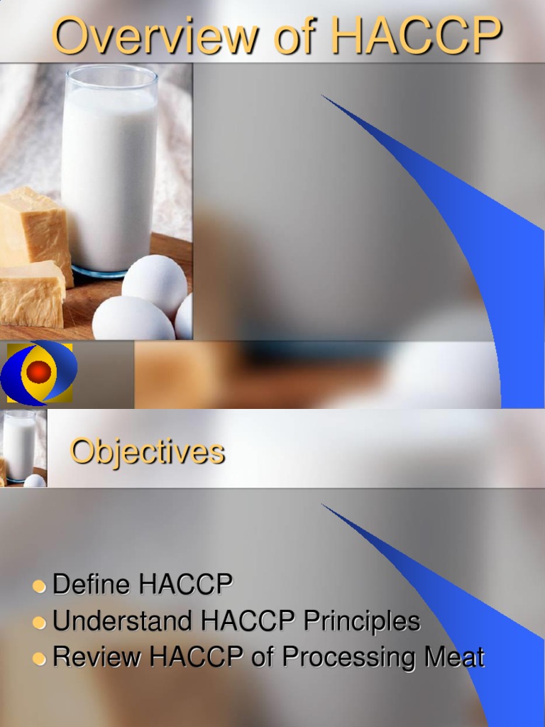 HACCP Overview | PDF | Hazard Analysis And Critical Control Points ...