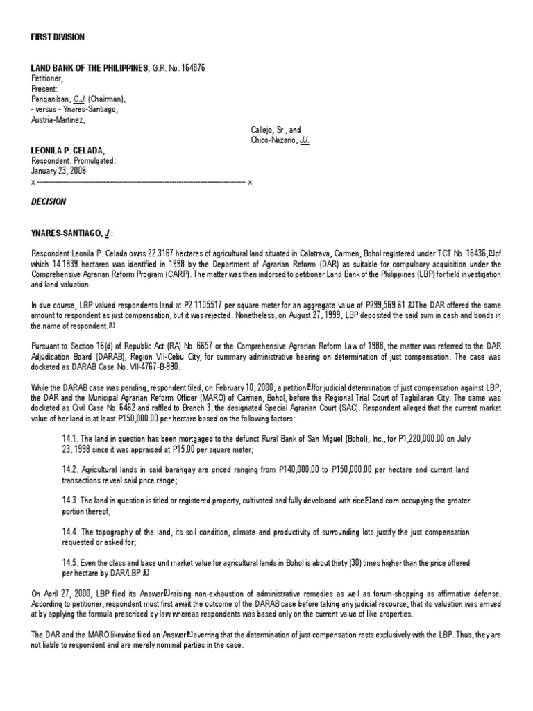 Agrarian Cases | PDF | Injunction | Real Estate Appraisal