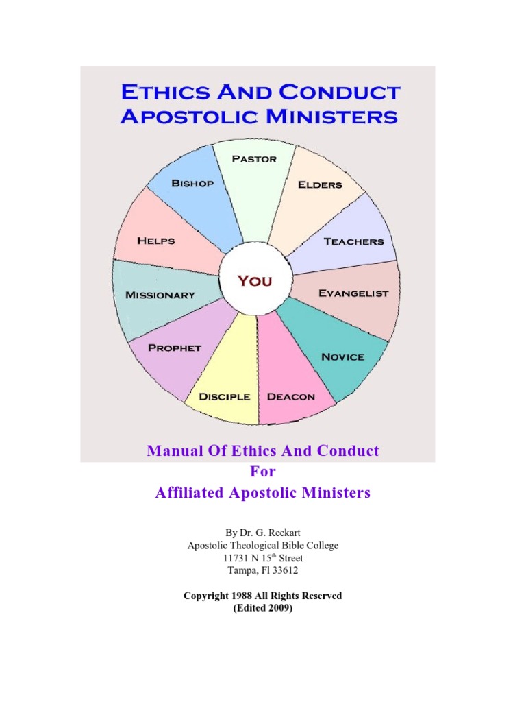 Code of Ethics Jmfi PDF | PDF | Elder (Christianity) | Ordination