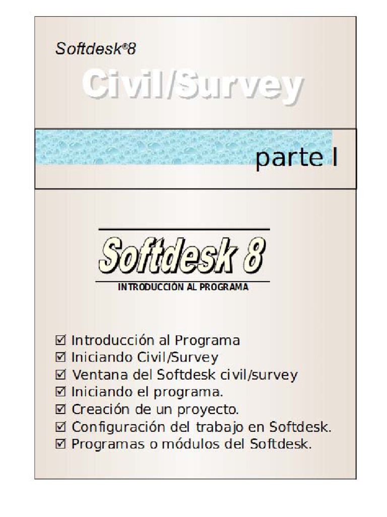 Manual Softdesk 8 | PDF
