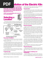 Skutt Kiln Manual | PDF