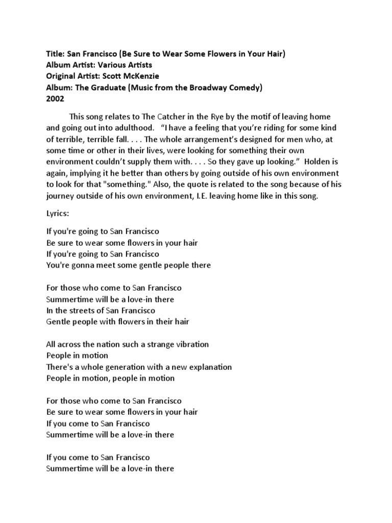 Songs | PDF