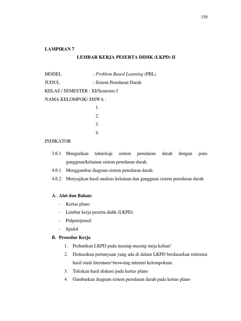 Lampiran 7 LKPD II | PDF