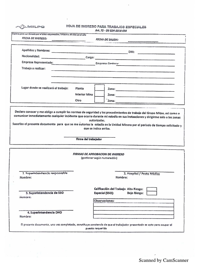 Hoja de Recorrido | PDF