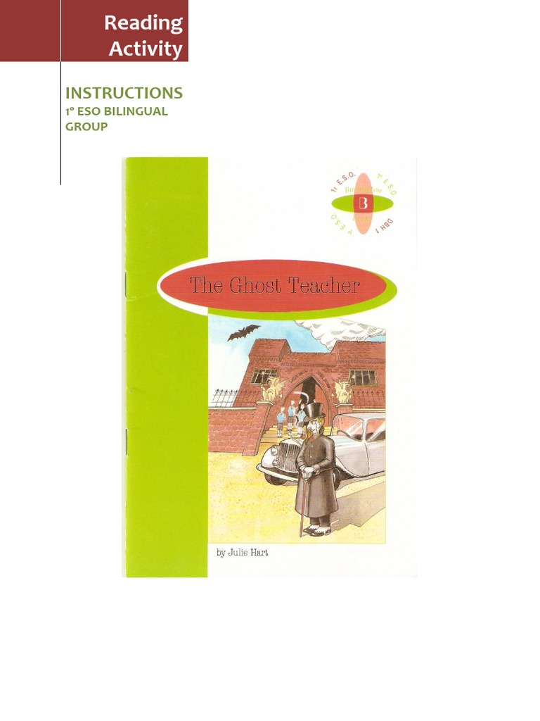 Ghost Teacher Reading Activity Guide | PDF
