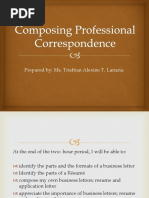 Modified Block Format Letter Guide | PDF