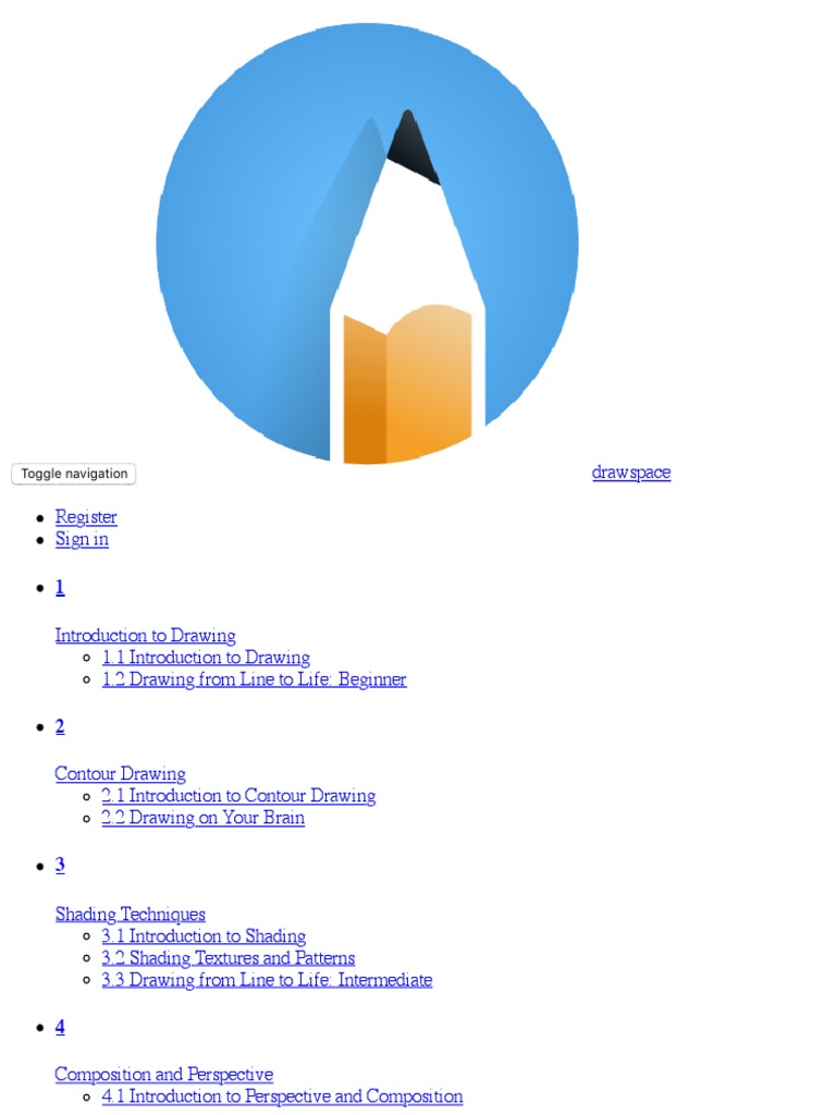 Drawing Lessons - Drawspace | PDF | Drawing | Paintings