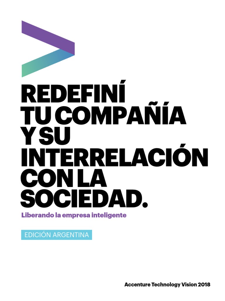 Accenture TechVision 2018 Tech Trends Report ARG Final | PDF | Realidad ...