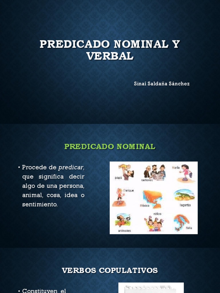Predicado Nominal y Verbal: Claves y Ejemplos | PDF | Predicado ...